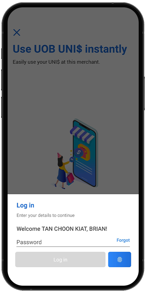 Redeem your UNI$ seamlessly | UOB Singapore