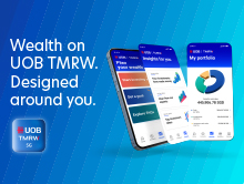 Wealth on UOB TMRW. Designed around you | UOB Singapore