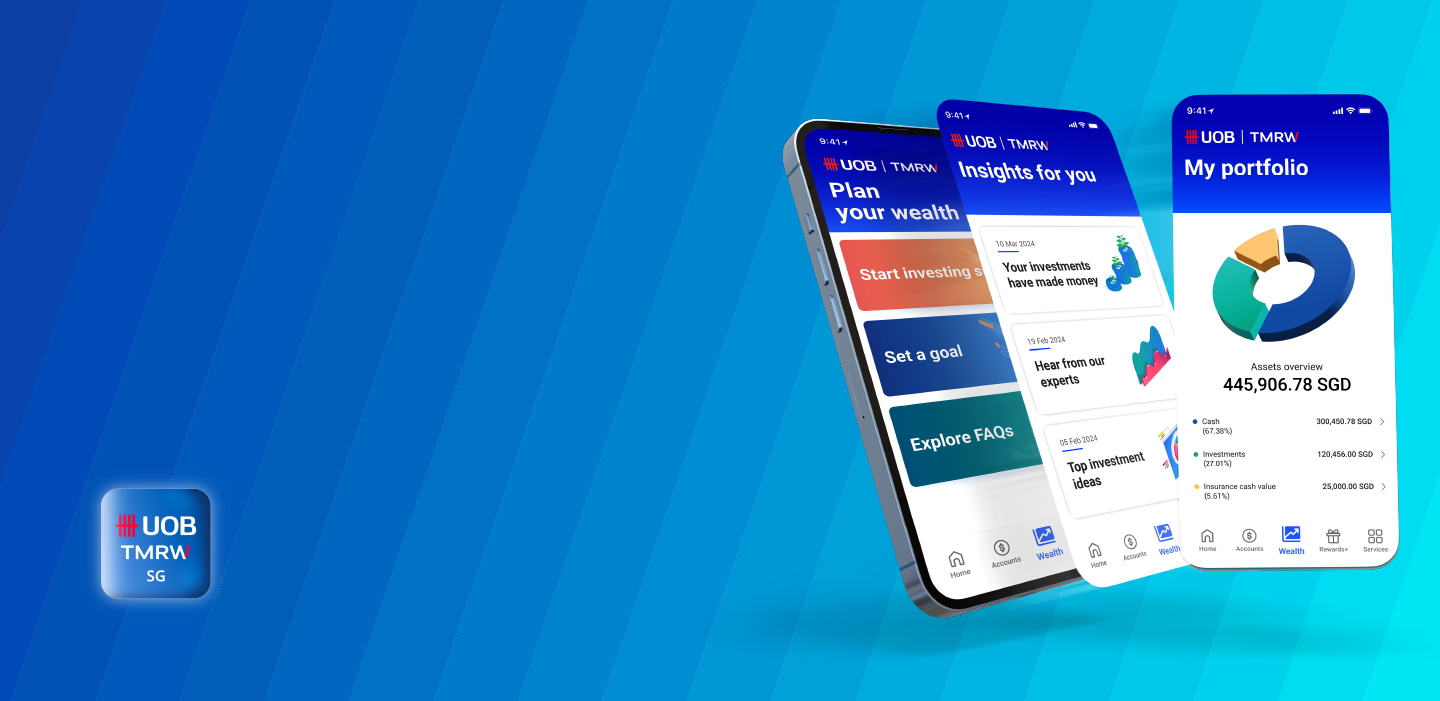 UOB TMRW, All-in-1 Banking App | UOB Singapore