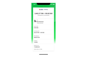 Scan to pay overseas | UOB TMRW Singapore
