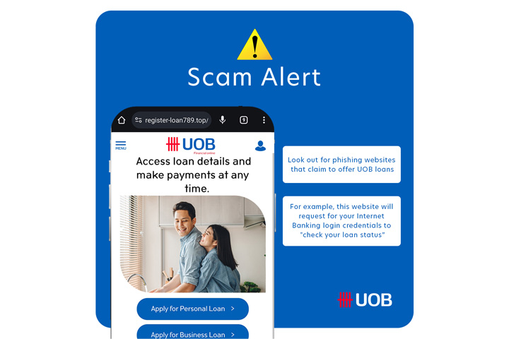 Personal Internet Banking: Security | UOB Singapore