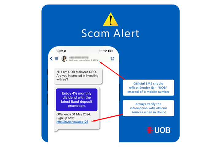 Personal Internet Banking: Security | UOB Singapore