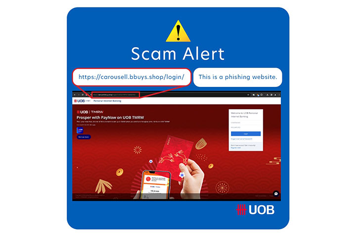 Personal Internet Banking: Security | UOB Singapore