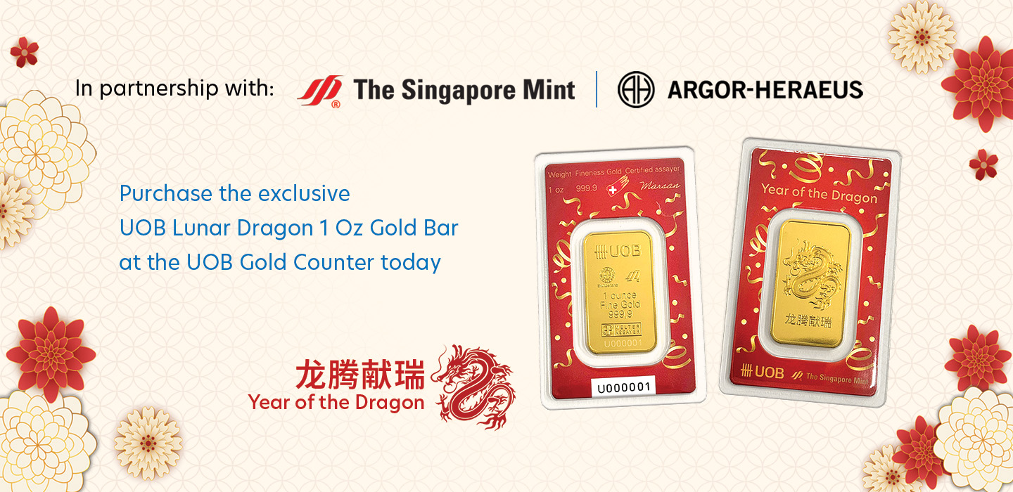 Gold & Silver | UOB Singapore